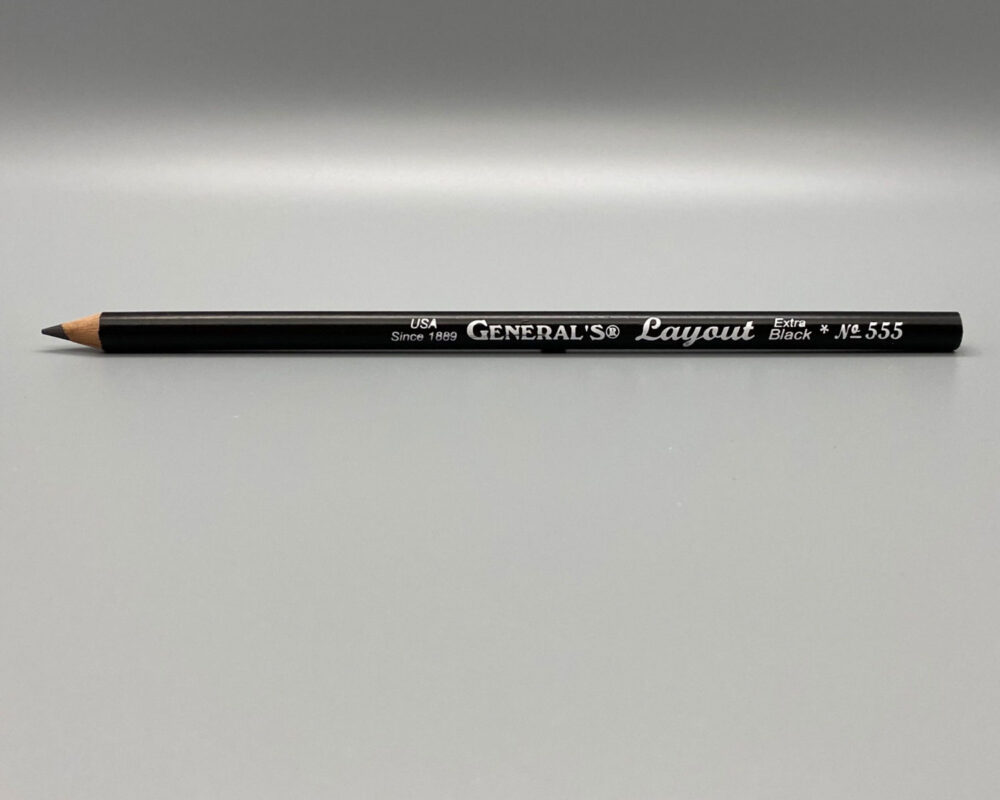 General's Layout Pencil - Extra Black 555 - Pencilly Australia