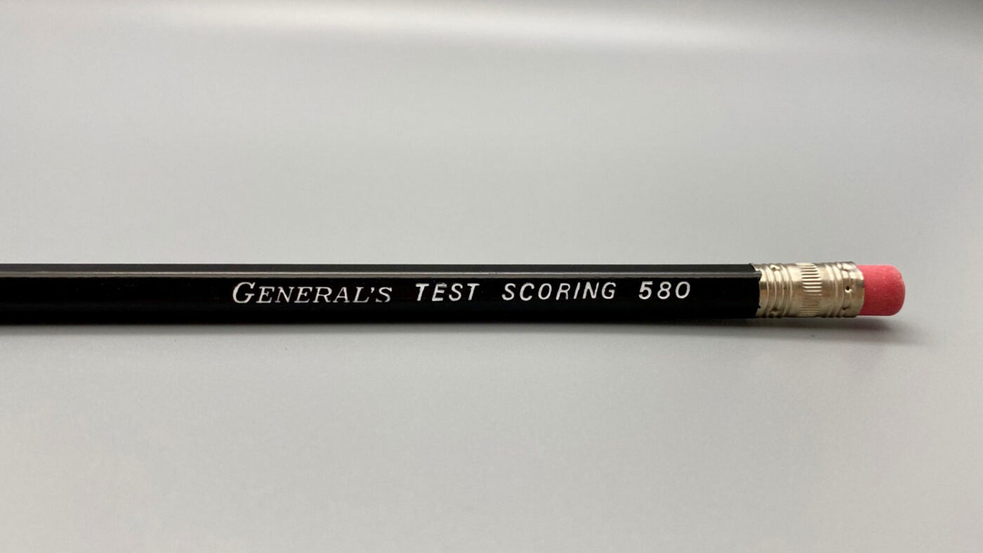 General's Test Scoring Pencil 580 - Pencilly Australia