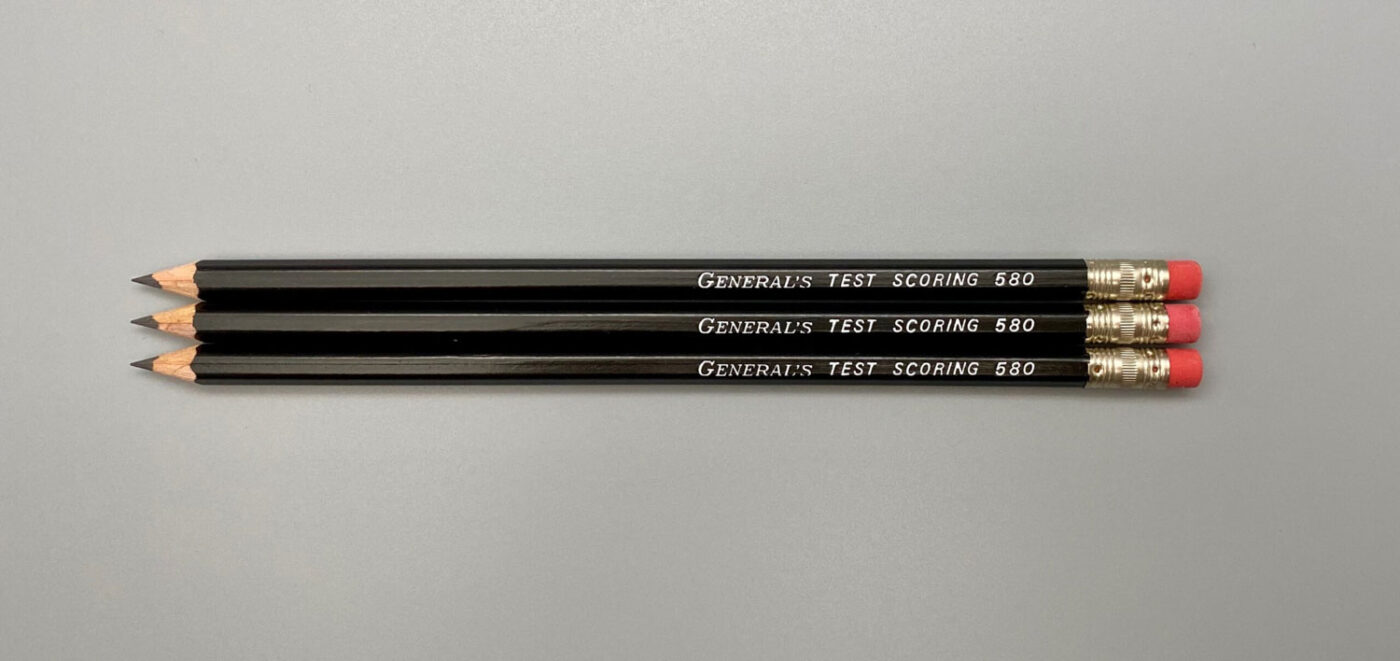 General's Test Scoring Pencil 580 - Pencilly Australia