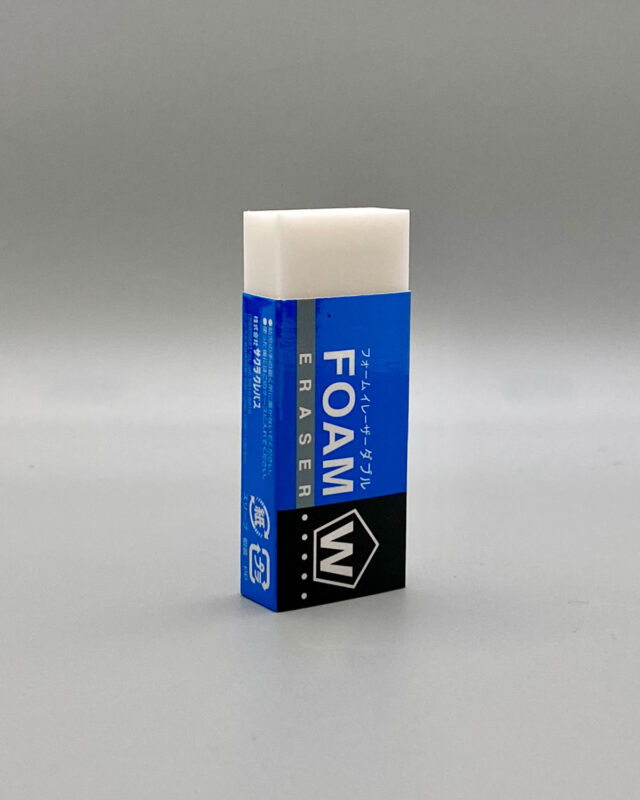 Sakura Foam Eraser - White Medium - Pencilly Australia