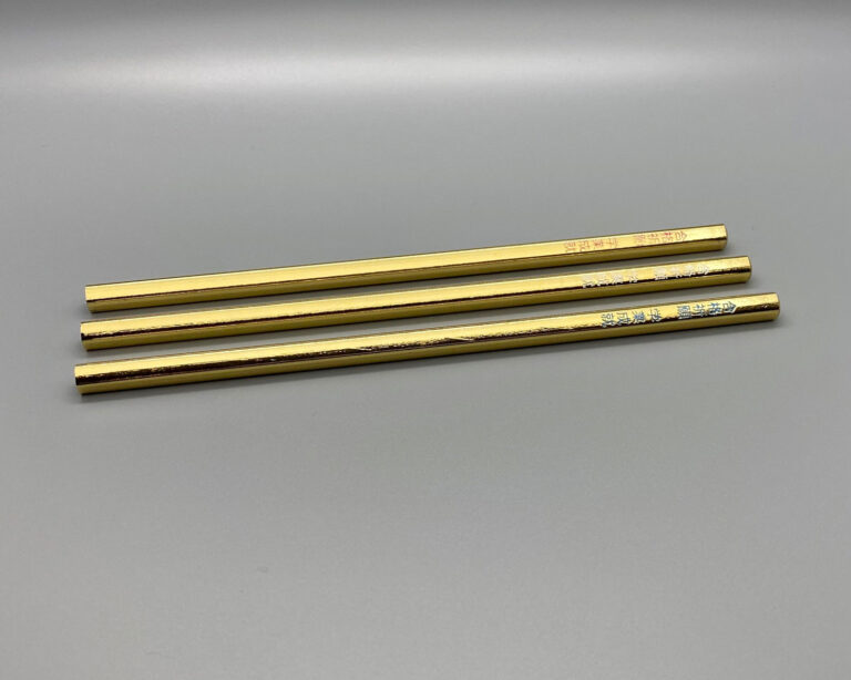 Golden Pentagonal Pencil HB - Eyeball Japan - Pencilly Australia