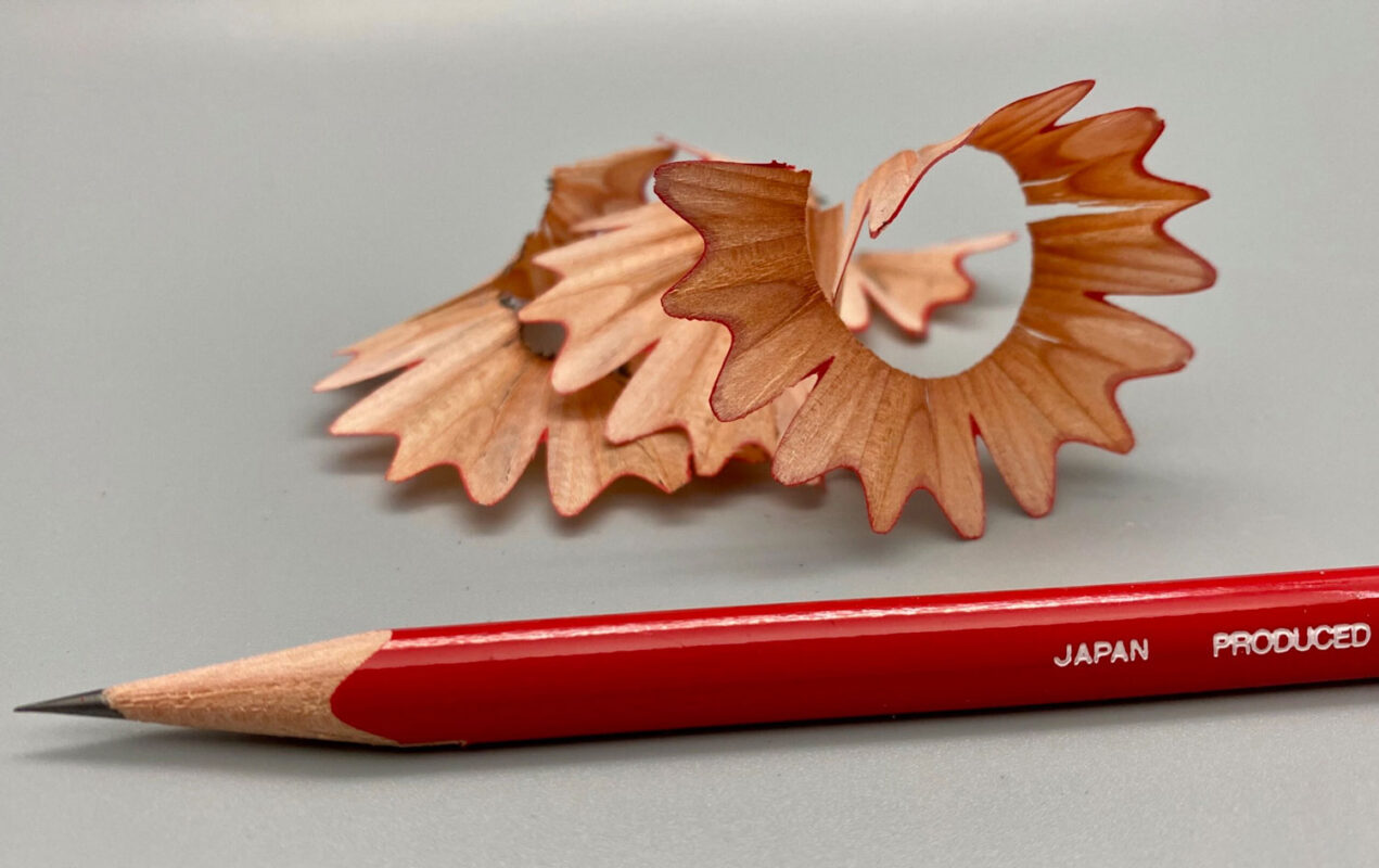 Heart Shaped Pencil HB - Eyeball Japan - Pencilly Australia