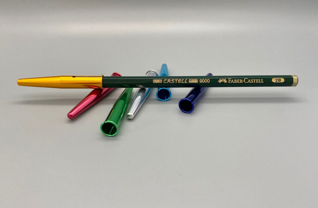 Kutsuwa Coloured Pencil Caps - Point Protectors - Pencilly Australia