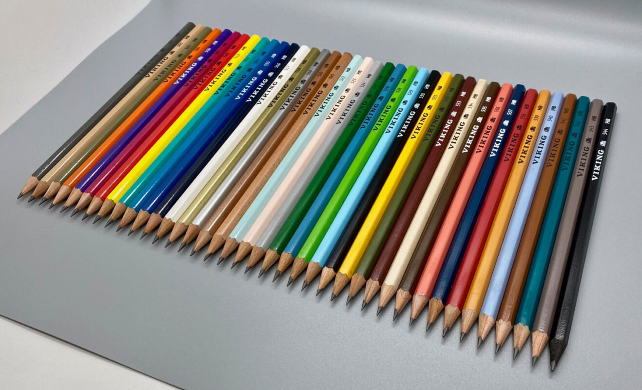 Viking Spectrum Pencils HB - Set of 39 - Pencilly Australia