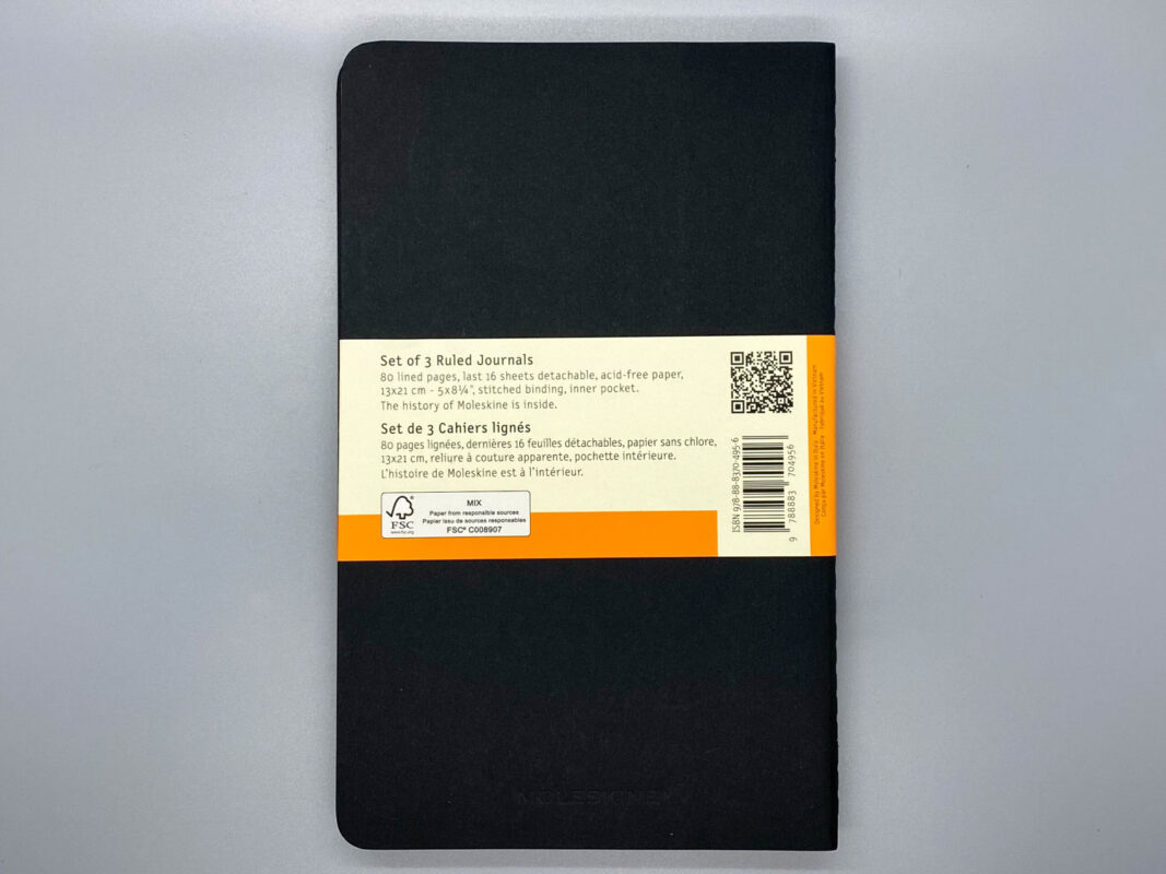 Moleskine Notebooks A5 - Cahiers Collection Set of 3 - Pencilly Australia