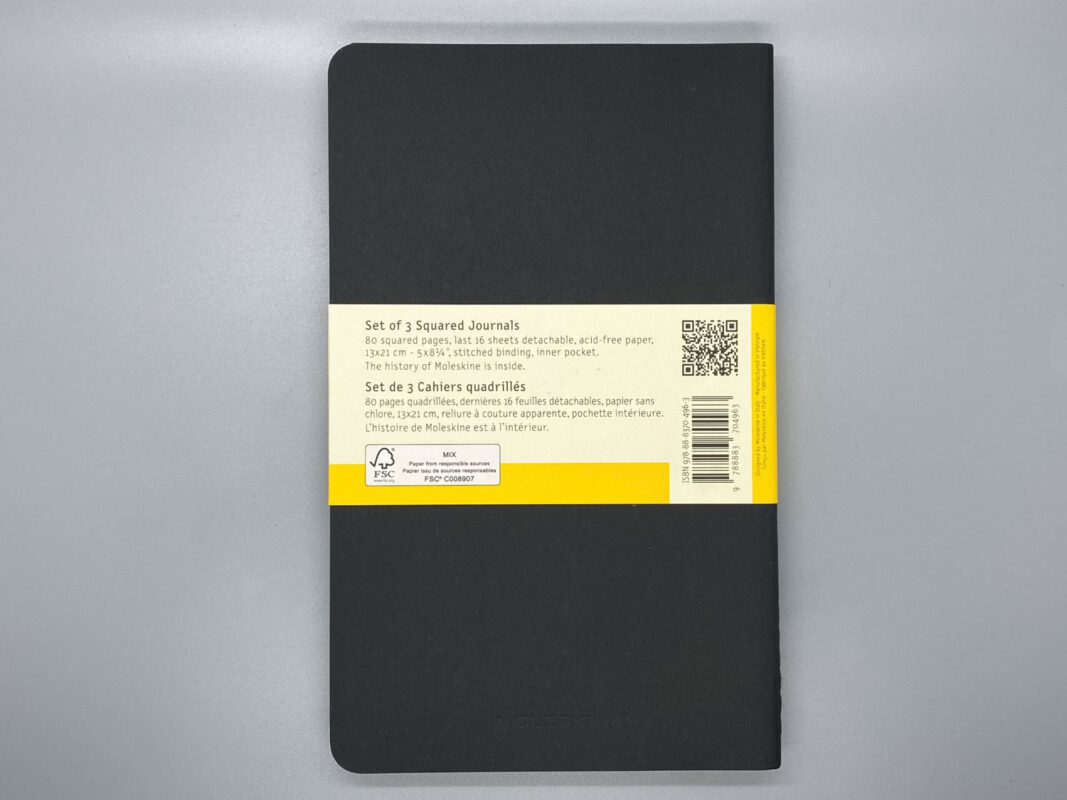 Moleskine Notebooks A5 - Cahiers Collection Set of 3 - Pencilly Australia