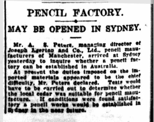 Australian Pencil History - Pencilly Australia