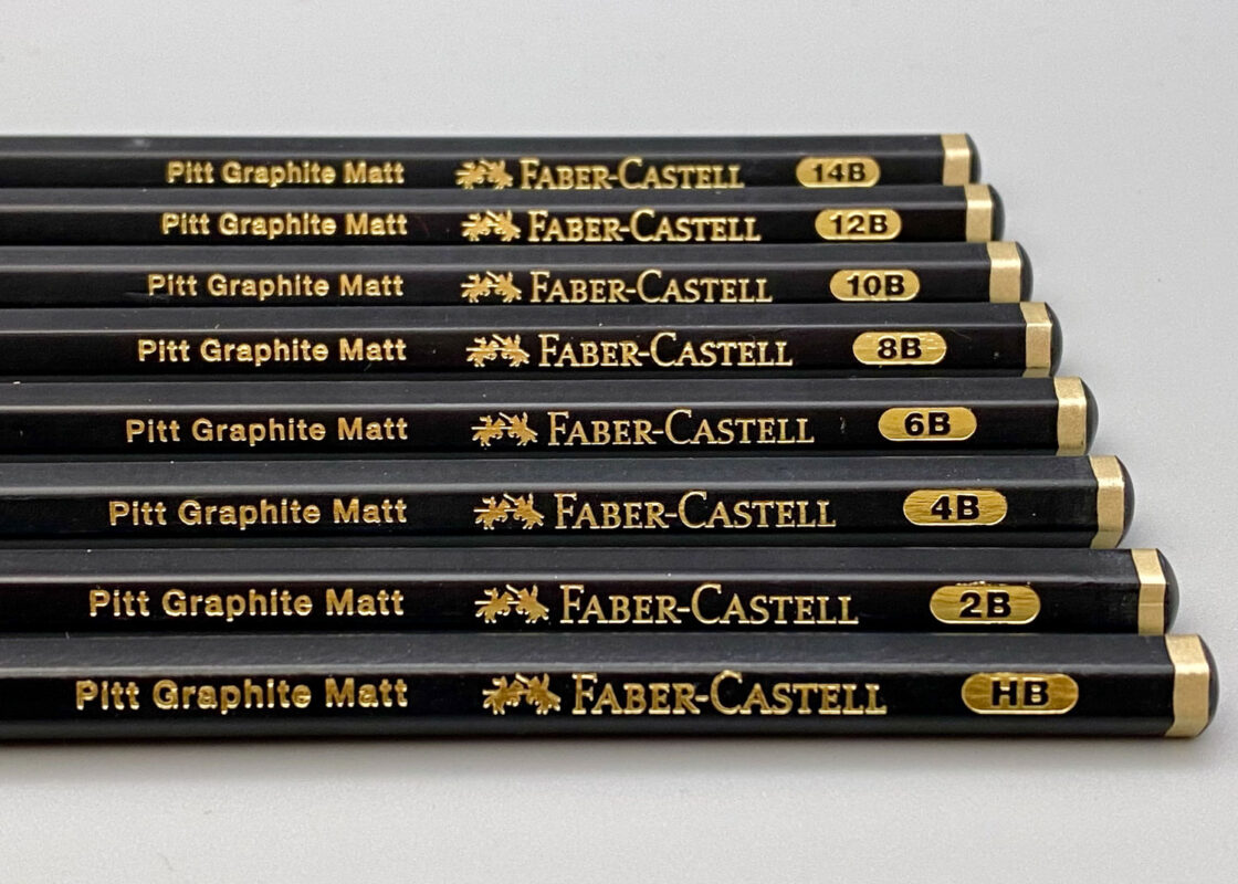 Faber-Castell Pitt Graphite Matt Pencils - Pencilly Australia