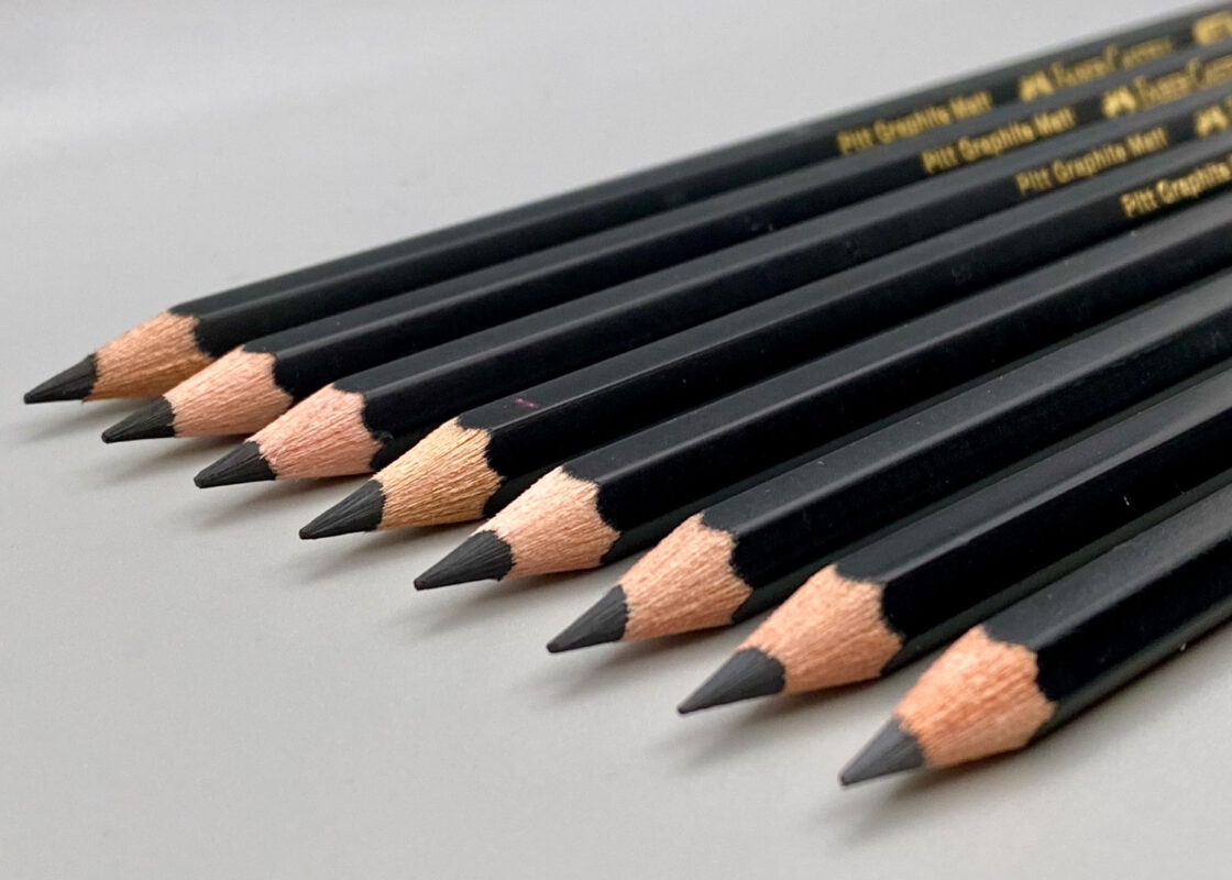 Faber-Castell Pitt Graphite Matt Pencils - Pencilly Australia