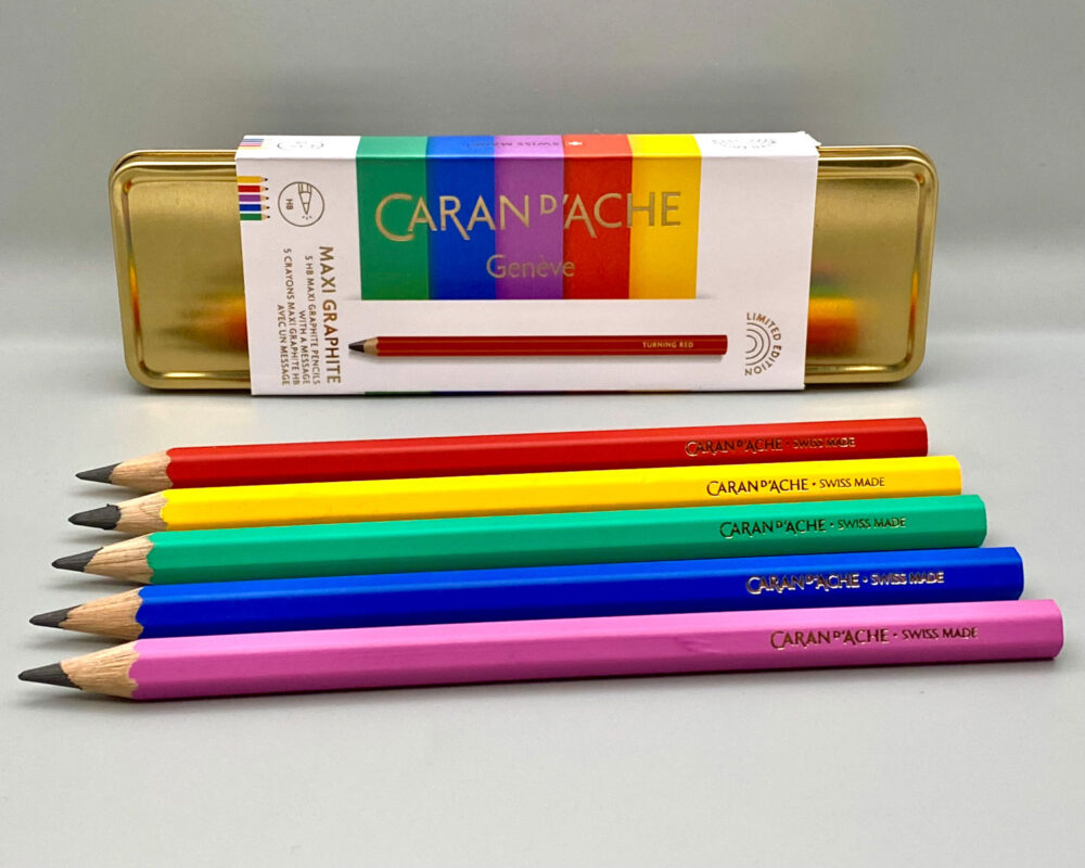 Caran d'Ache Maxi Graphite HB Pencil Set - Pencilly Australia