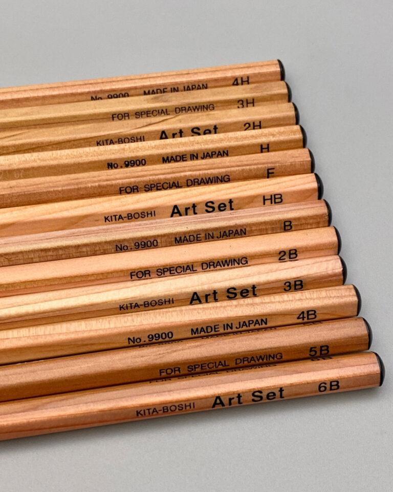 Kitaboshi 9900 Full Art Set of 12 Pencils - Pencilly Australia